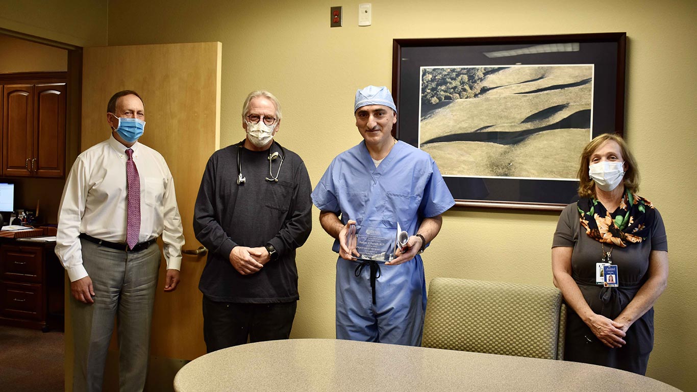 Dr. Rahim Raoufi Named LVMC Physician of the Year for 2020 - Lompoc ...