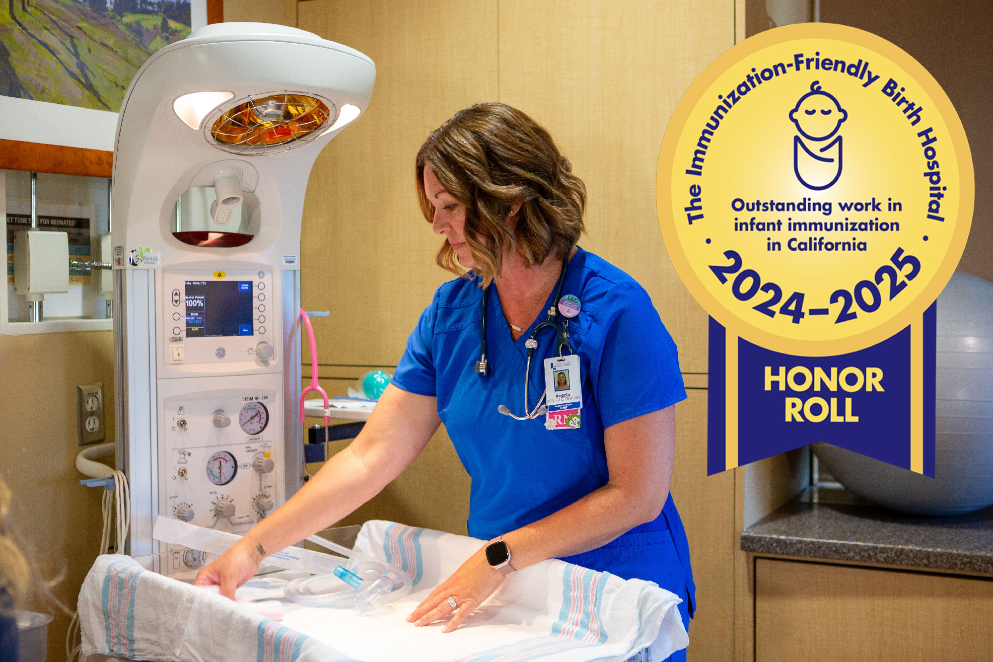 Lompoc Valley Medical Center Named Leader in Infant Immunization