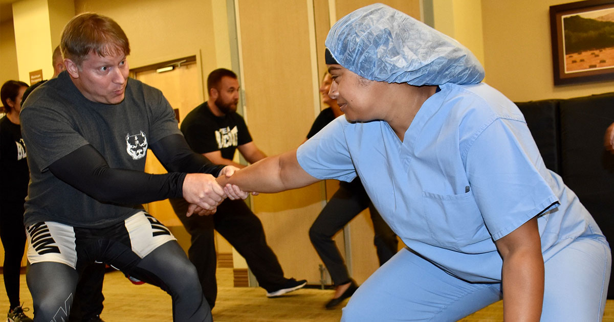 LVMC Provides Self-Defense Training for Staff